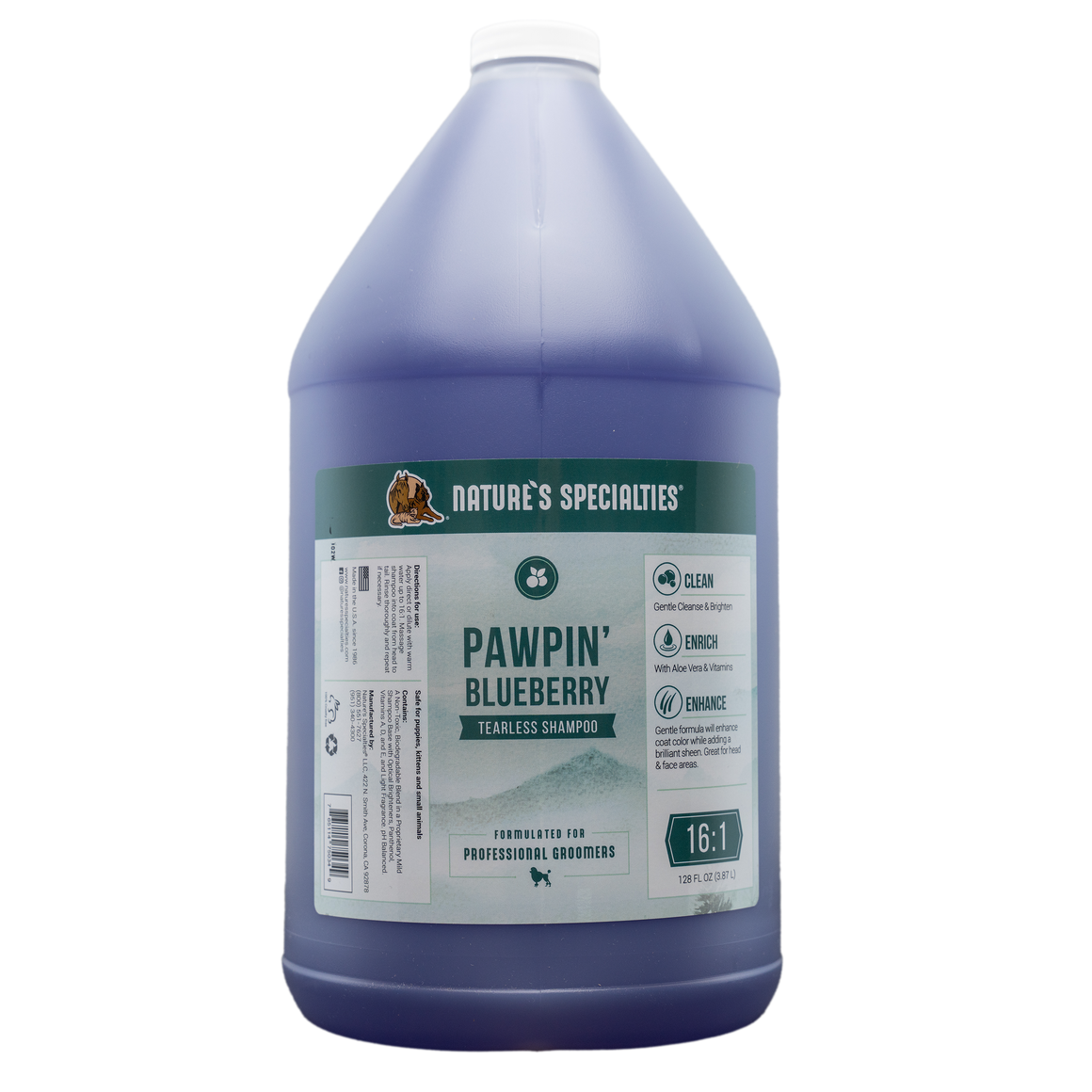 Pawpin' Blueberry® Tearless Shampoo