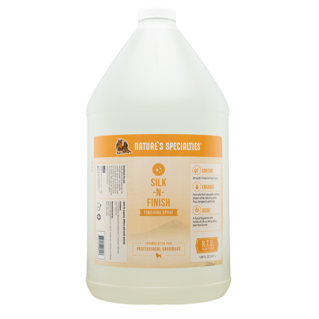 Silk-N-Finish® Spray for Dogs & Cats - Brilliant Sheen