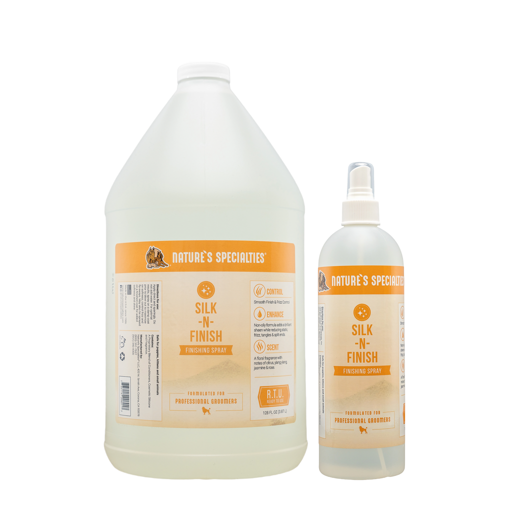 Silk-N-Finish® Spray for Dogs & Cats - Brilliant Sheen
