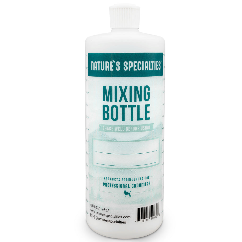 Plastic Pet Shampoo Mixing Bottles | Nature's Specialties